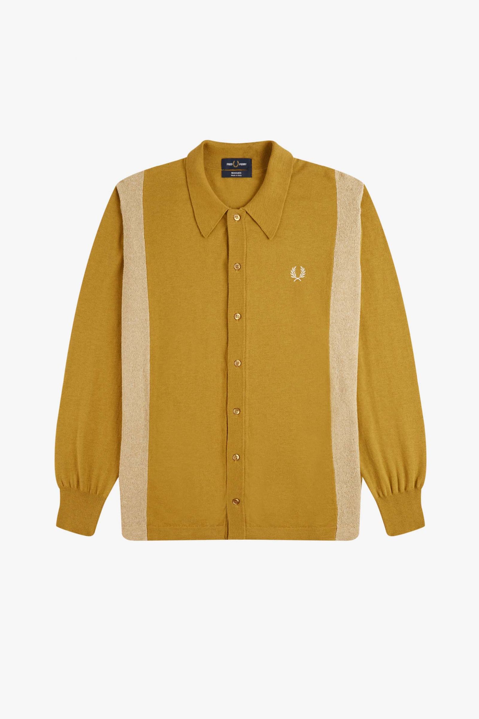 Fred Perry Reissues Knitted Towelling Shirt | S | 100-010-01157.1