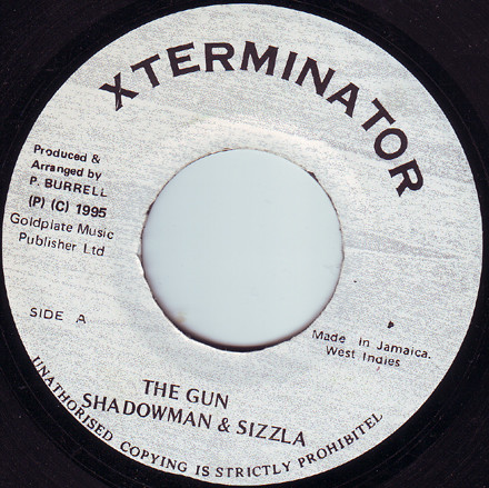 Shadowman & Sizzla - The Gun / Version (7") | 100-001-06475