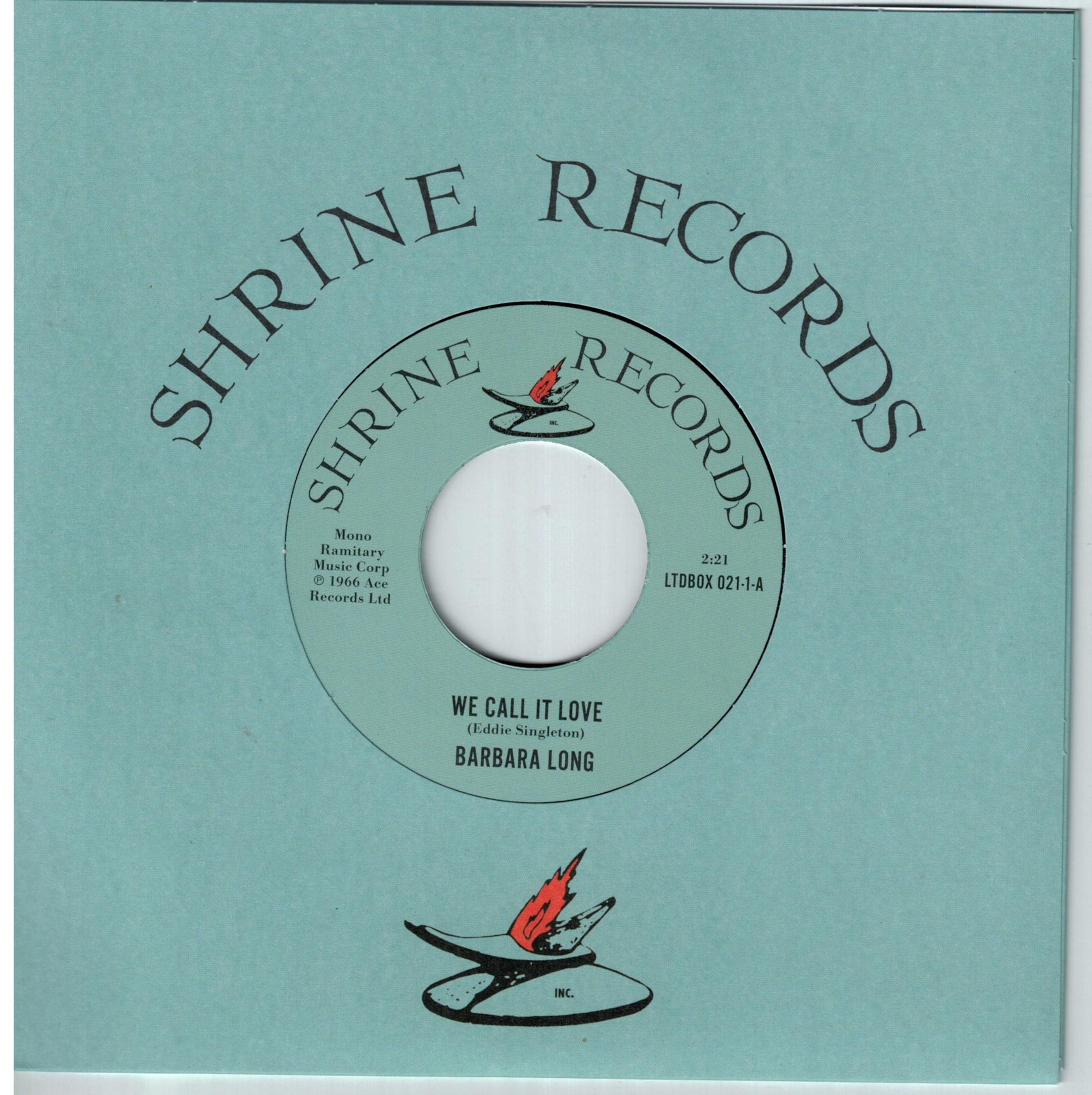 Barbara Long – We Called It Love / Traci – Take It From Me (7") | 100 ...