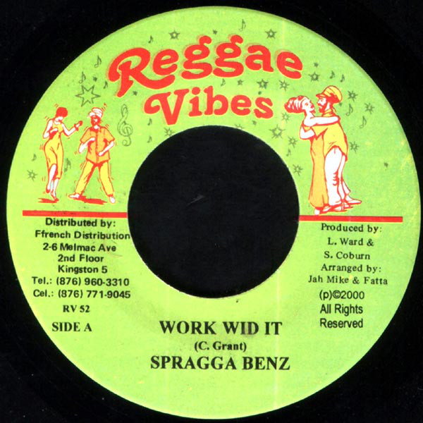 Spragga Benz - Work Wid It / Version (7") | 100-001-06287