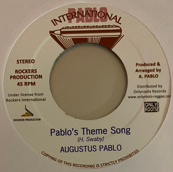 Augustus Pablo – Pablo's Theme Song / Tubby Dub Song (7") | 100-001-08055