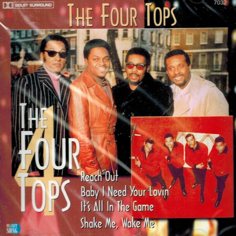 The Four Tops ‎-Baby I Need Your Loving (CD) | 100-005-01784